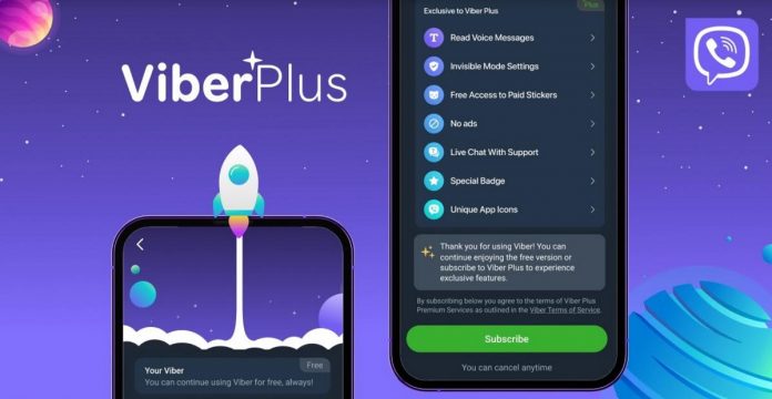 Viber intros Viber Plus subscription service