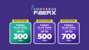 Converge ICT activates free boost to fiber Internet plans