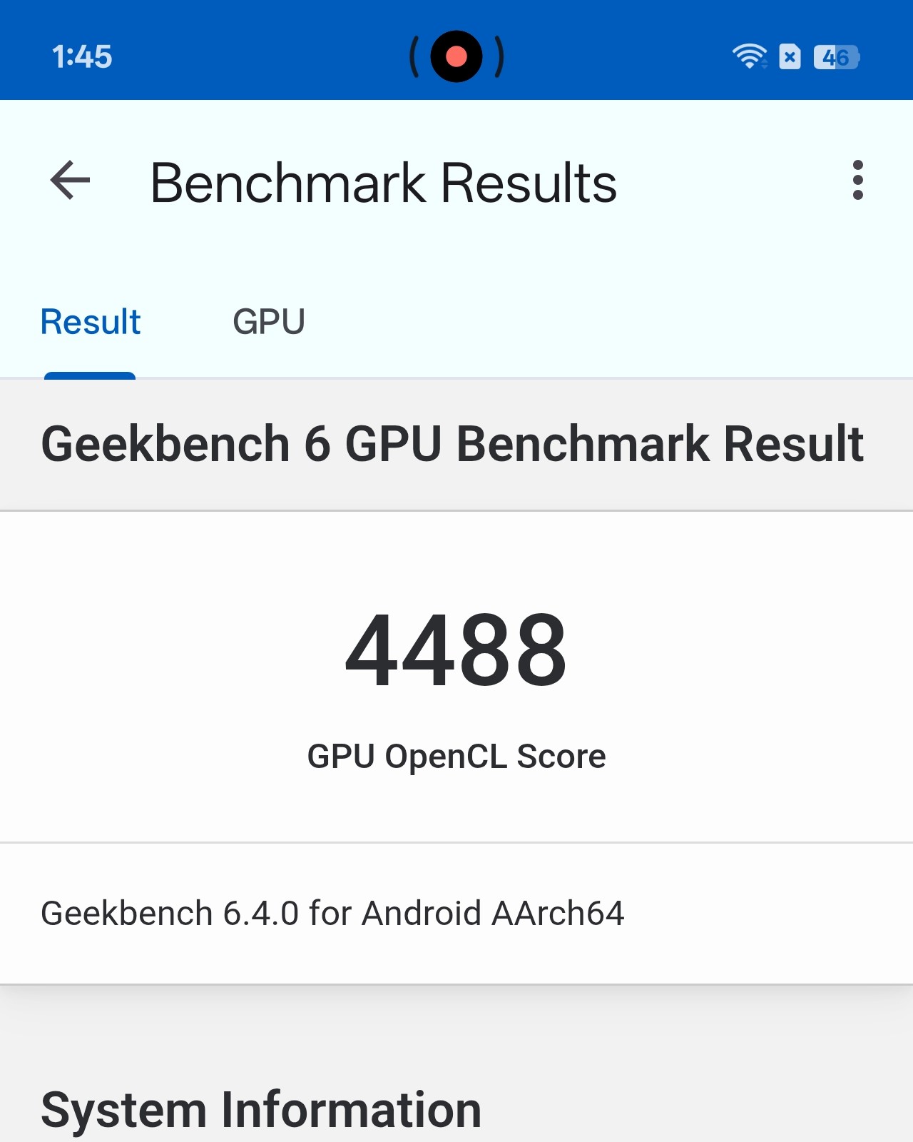 geekbench gpu score — Newsbytes.PH