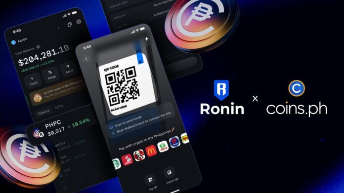 Ronin, Coins.ph plan QRPH integration to allow PHPC stablecoin payments