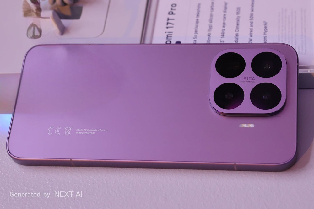 Xiaomi unveils 17T Pro, 17T with Leica imaging and eye-care display